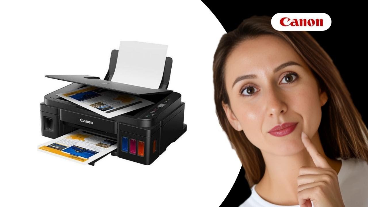 How to Copy & Scan with Canon PIXMA G2410: Quick Guide - YouTube