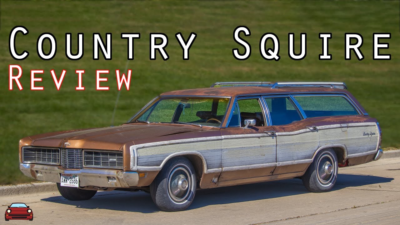 1970 Ford Country Squire LTD Review - A Big Brown Family Wagon! - YouTube