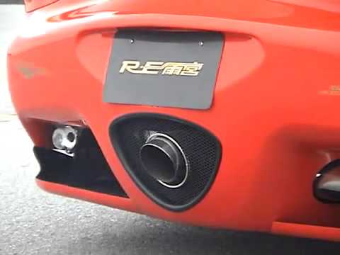 RE Amemiya Super Greddy 7 RE20B RX 7 FD3S - YouTube