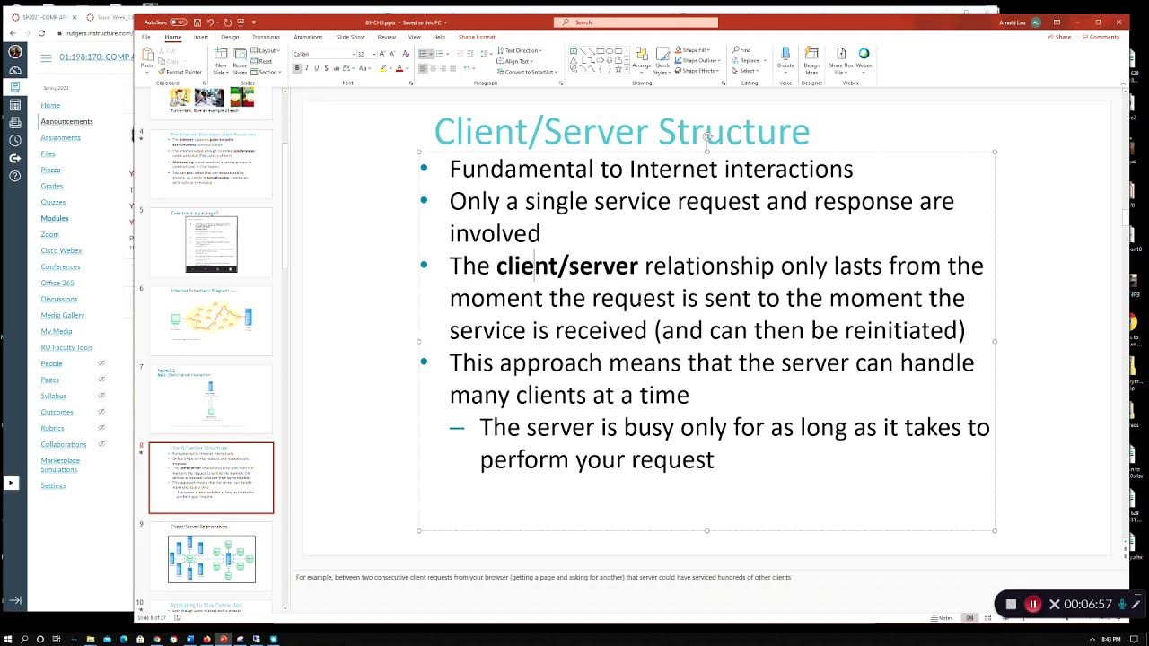 Spring CS170 Chapter 3 Client Server Source - YouTube