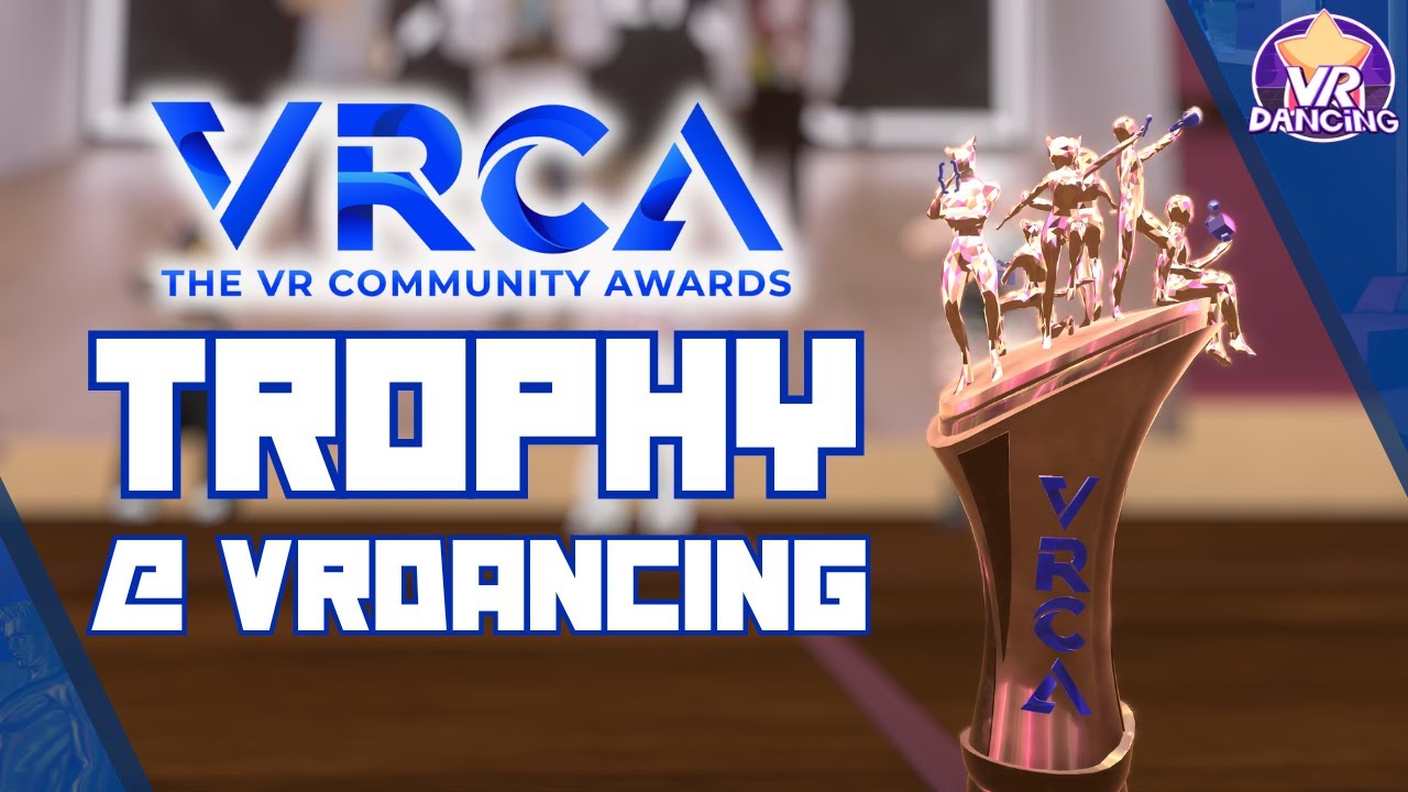 VR Community Awards trophy for Virtual Experience - YouTube