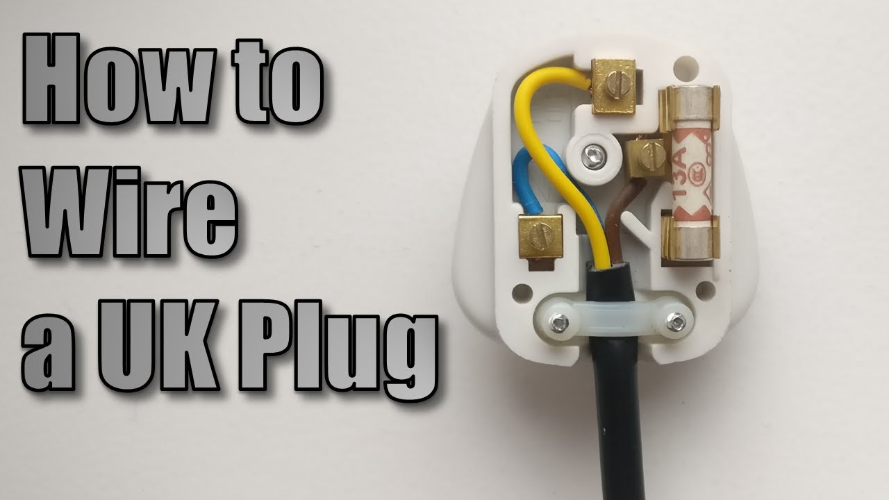 How to Wire a UK 3 Pin Plug - YouTube