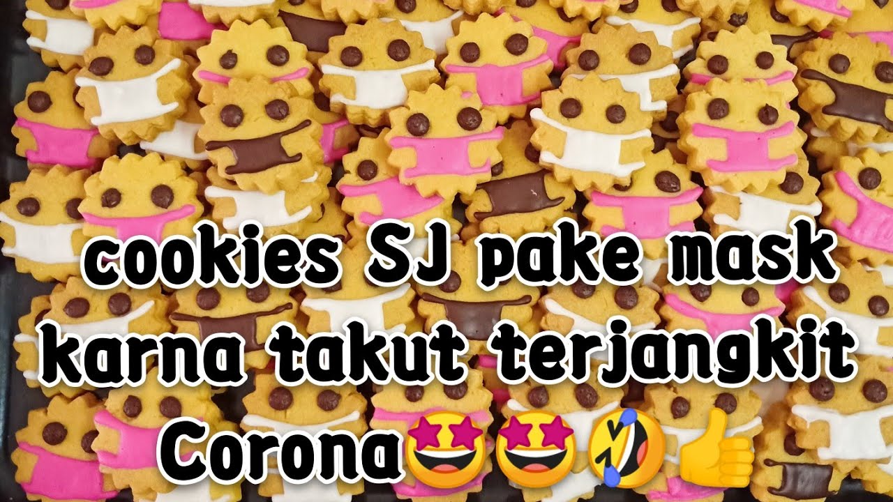 Cookies Corona Yang lagi Viral,Selain Bentuknya Comel Rasanya Juga ...