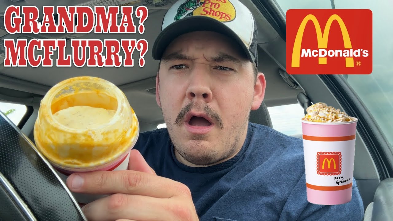 McDonalds NEW Grandma McFlurry??? - YouTube