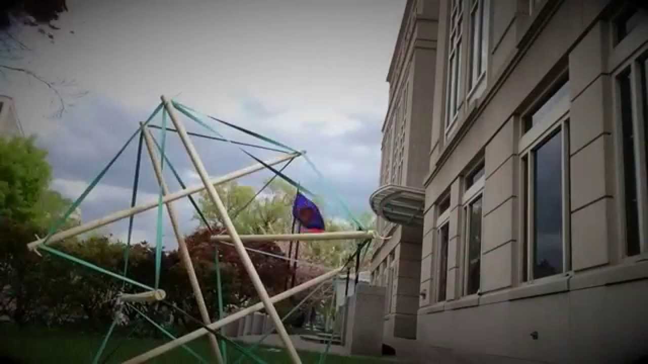 Living Ball Installation at Philippine Embassy - YouTube