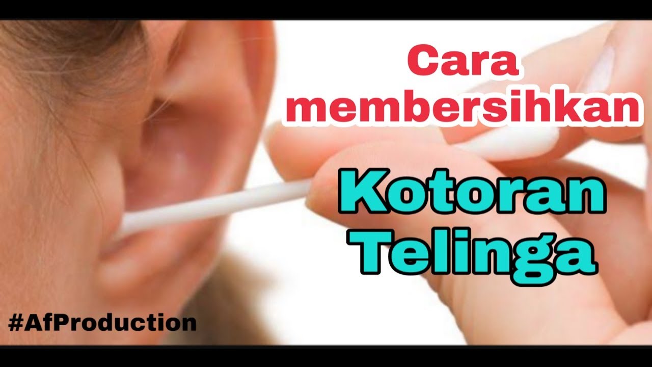 Membersihkan kotoran telinga yang alot - YouTube