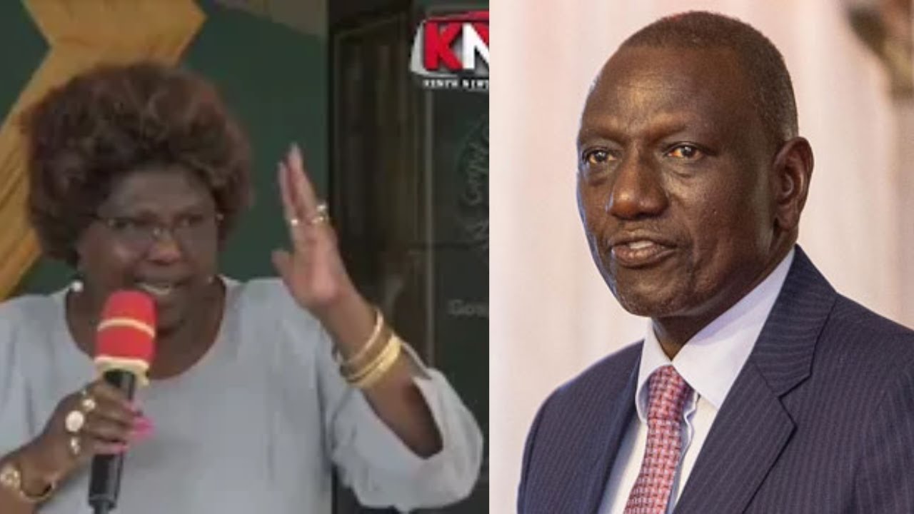 LISTEN TO BOLD MP JANE KIHARA MERCILESSLY DEMOLISHING RUTO AT A ...