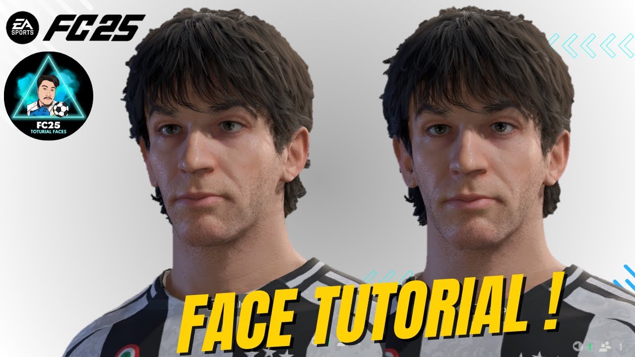 EA FC25 - Alessandro Del Piero Face - Pro clubs Face Creation - Career ...