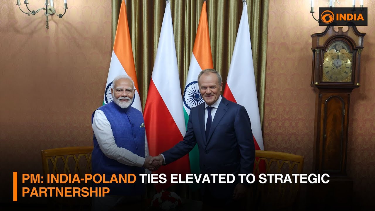 PM: India-Poland ties elevated to strategic partnership | DD India ...