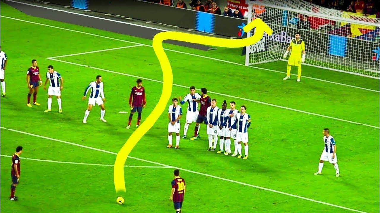 100% Impossible moments in football - YouTube