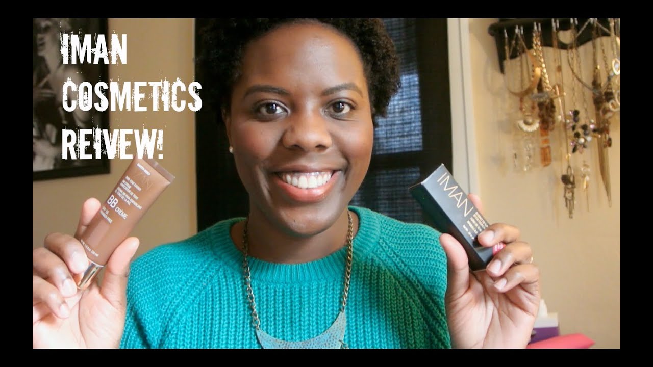 IMAN Cosmetics Review! - YouTube