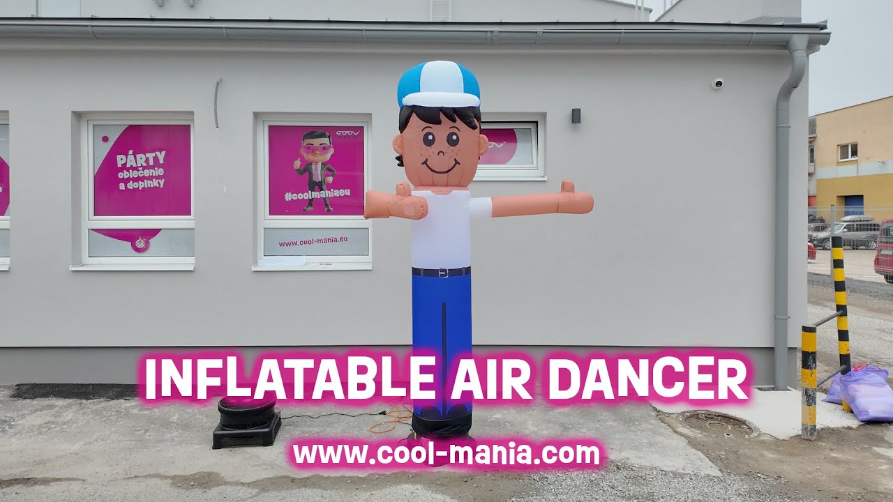 👦 Cute Inflatable Boy Air Dancer – Fun Waving Tube Man for Any Event! 💨 ...