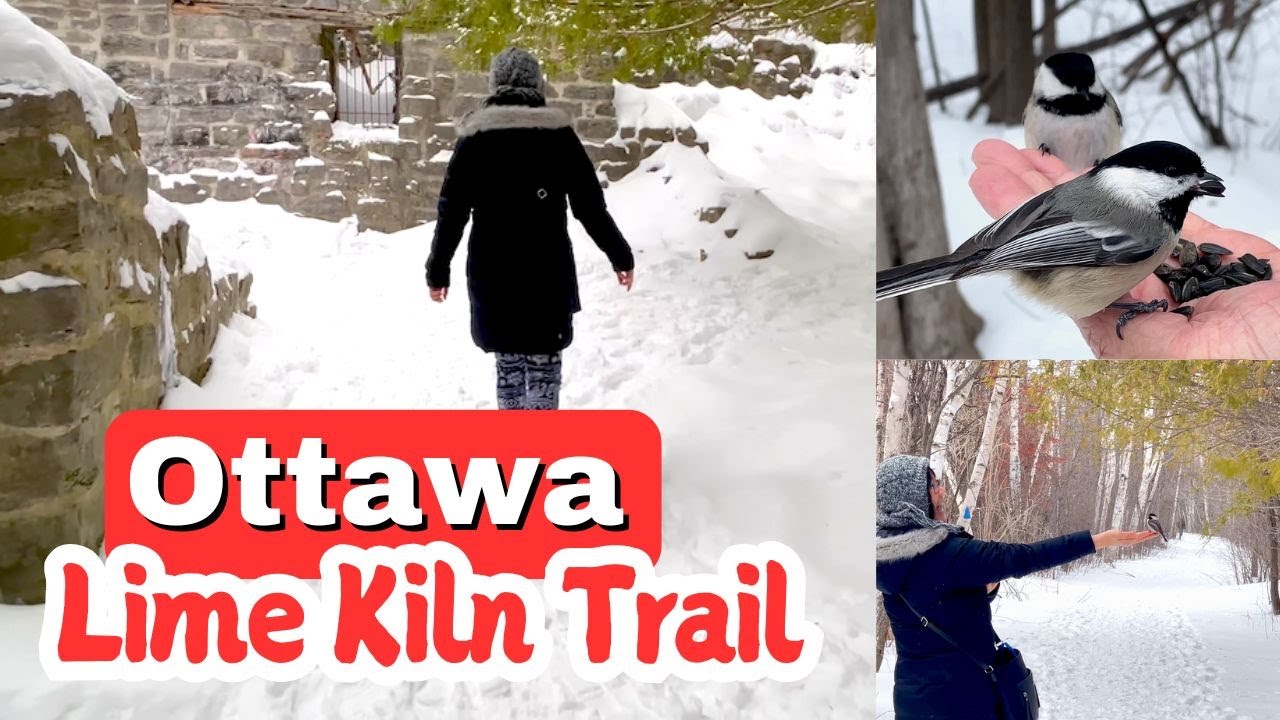 Historical Lime Kiln Trail | Winter Hike in Ottawa & Flood Lime Kiln ...