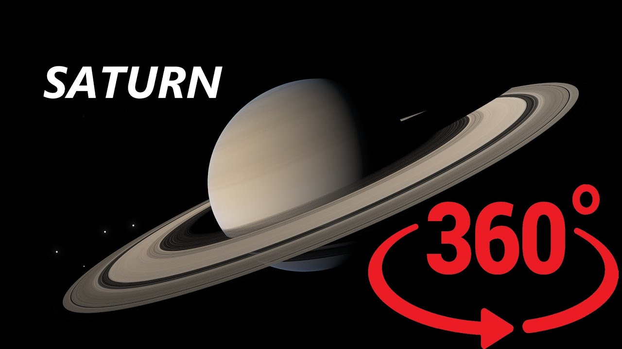 Fly 360 degrees inside the rings of Saturn. Saturn halkalarında 360 ...