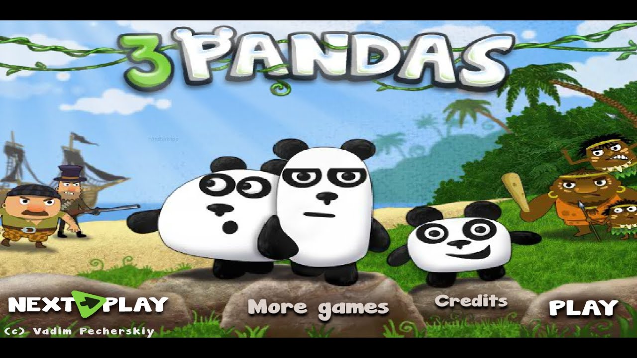 3 pandas full playthrough - YouTube