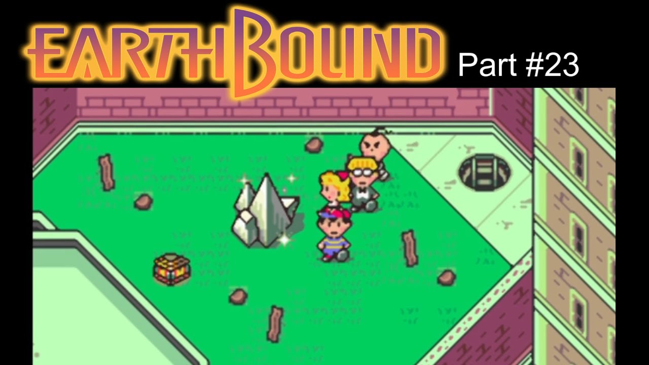EarthBound Guided Walkthrough - Part #23 Fourside Sewers & Magnet Hill - YouTube
