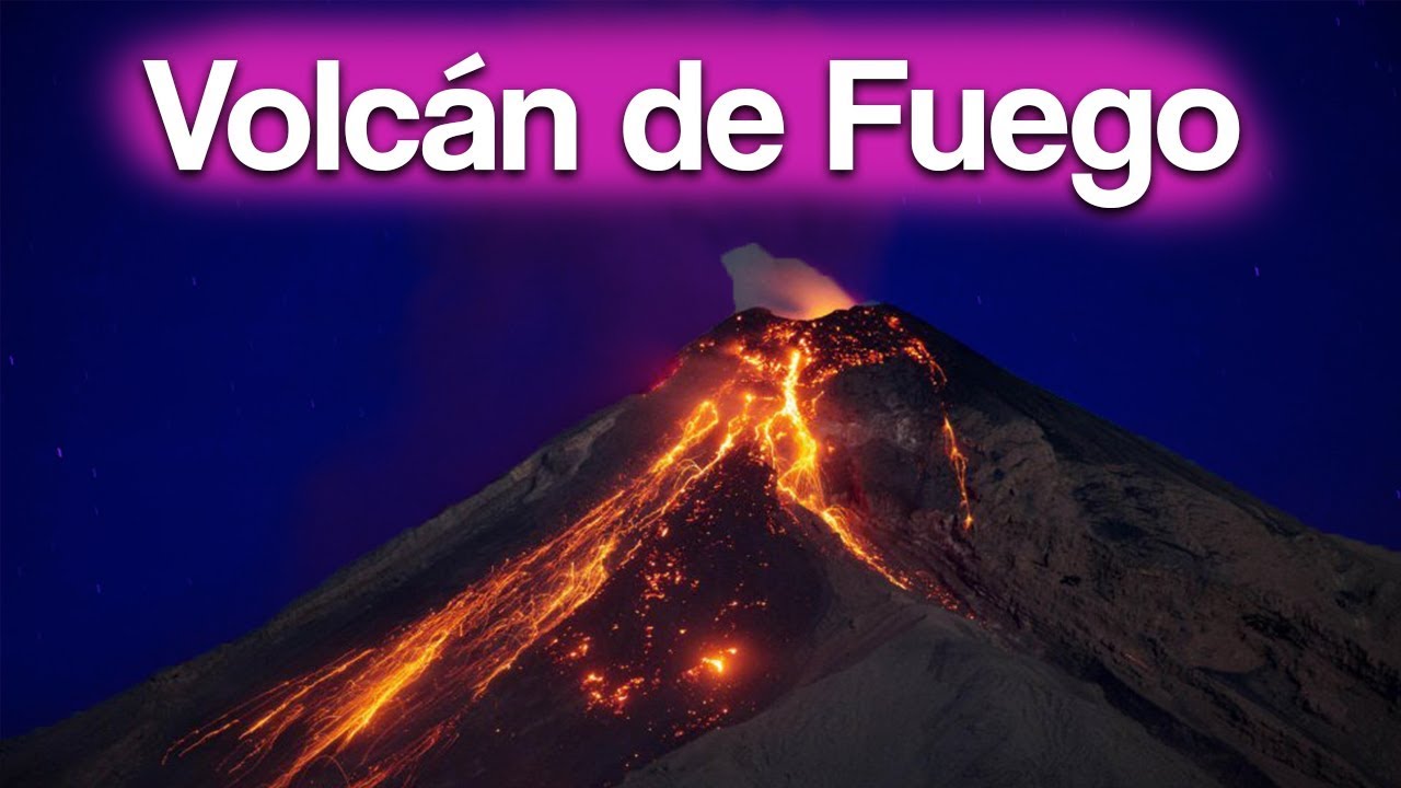 Erupción del Volcán de Fuego la más fuerte desde 1974 - YouTube