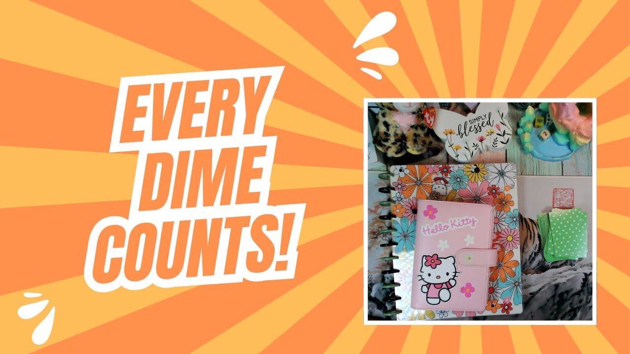 Every Dime Counts! Low Income Saving Challenges - YouTube