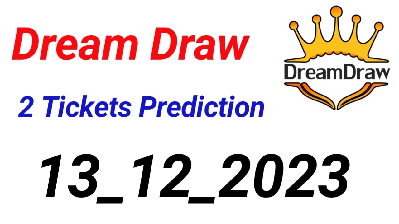 Dream Draw Lottery Prediction 13-12-2023, - YouTube