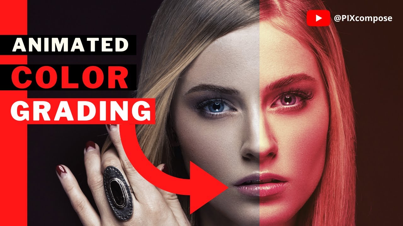 Animated COLOR GRADING in Photoshop | Photoshop tutorial by Ranish ...