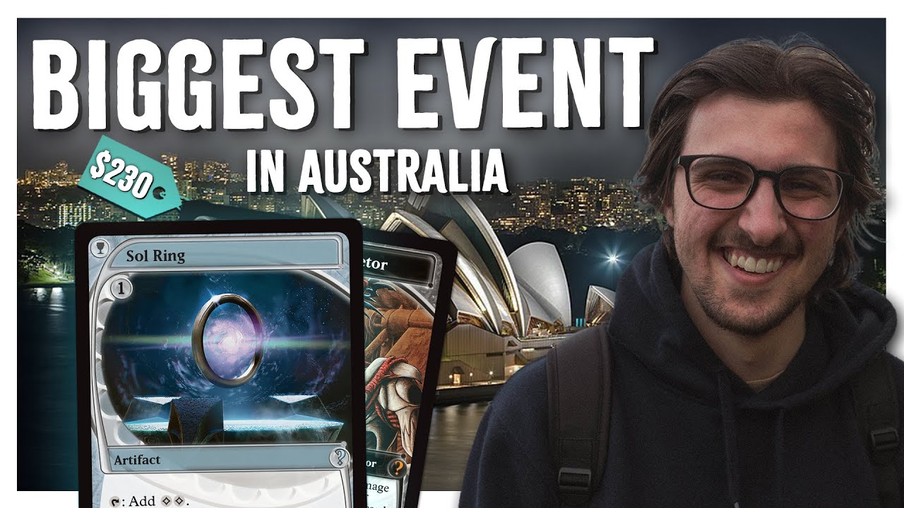 I Went to Australia’s Biggest MTG Event | Magic: the Gathering - YouTube