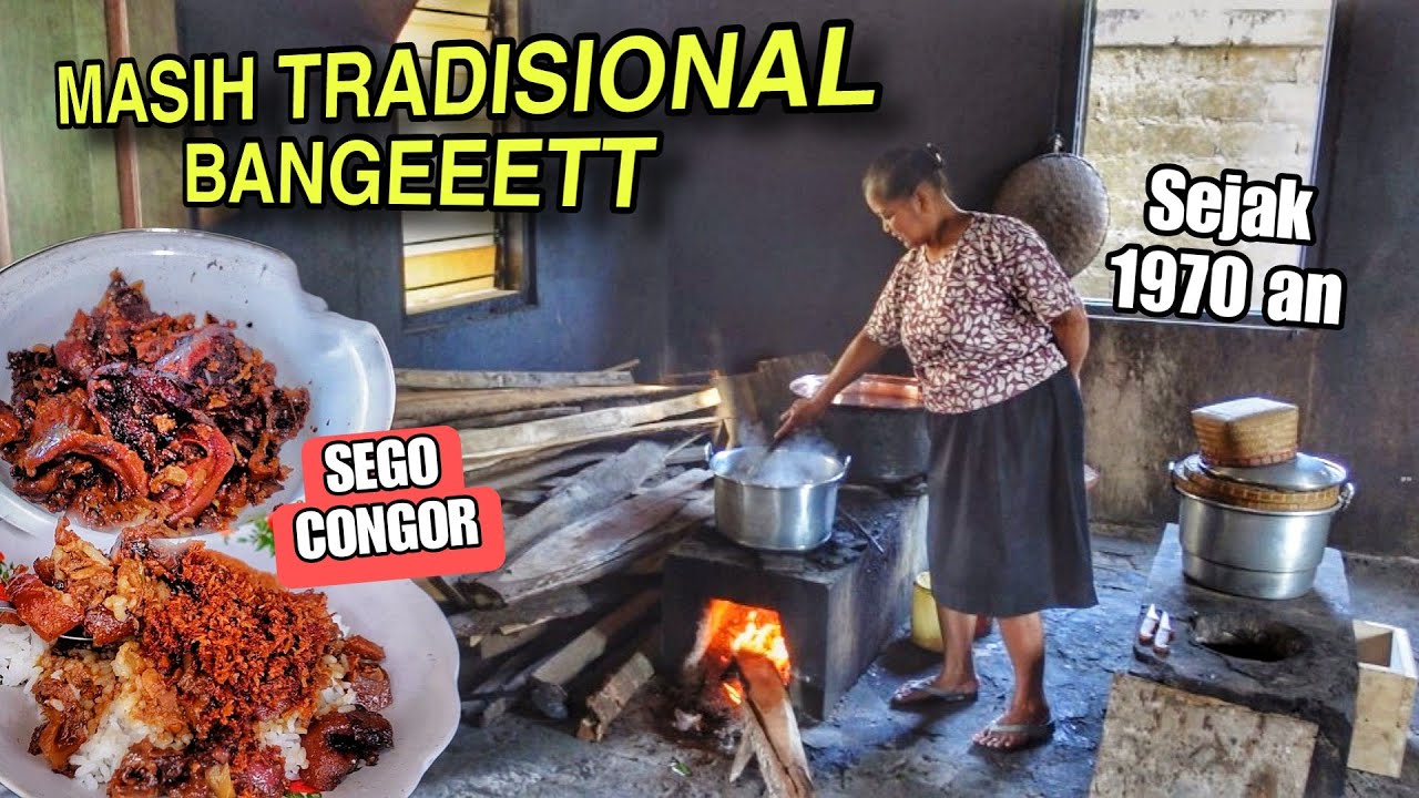 HIDDEN GEMS SEGO CONGOR SEJAK 1970 AN !! MASAKNYA MASIH TRADISIONAL ...