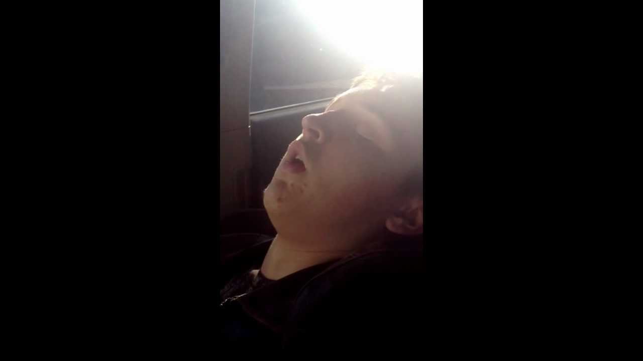 Snoring boy sounds like cow - YouTube