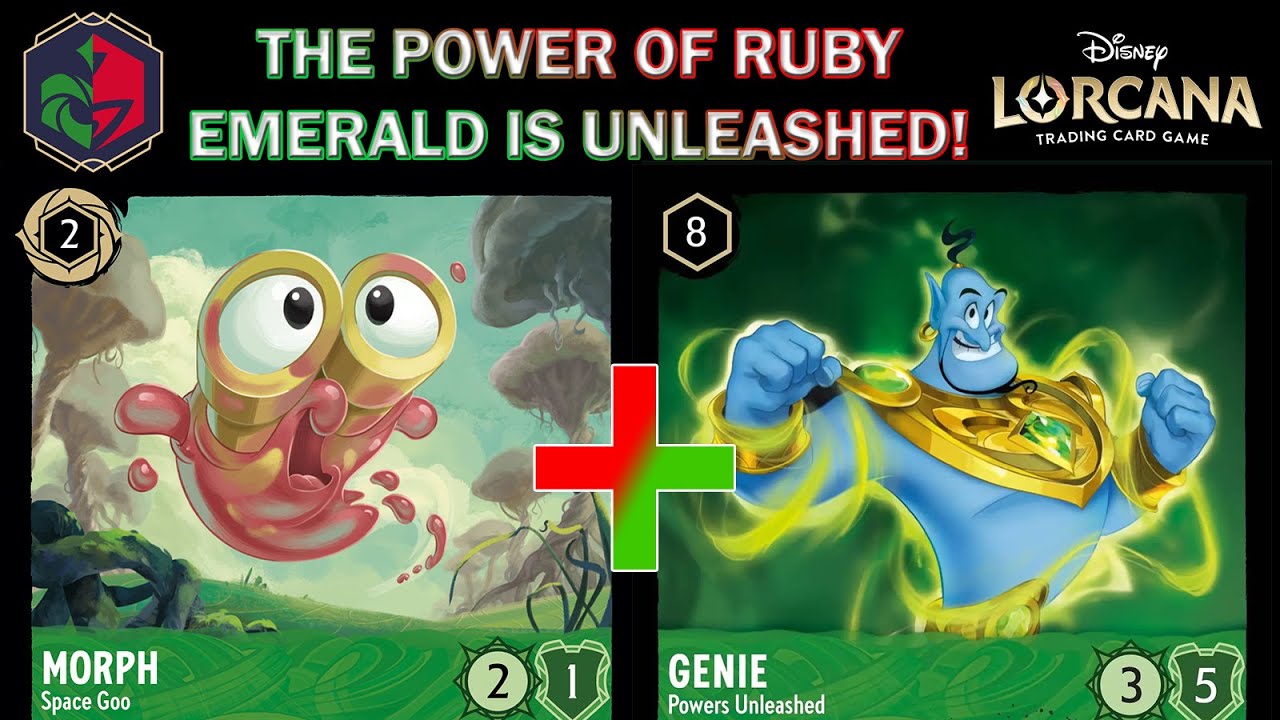 🟢🔴 EMERALD RUBY MORPH FLOODBORN COMBOS LOOK VERY STRONG - Disney ...