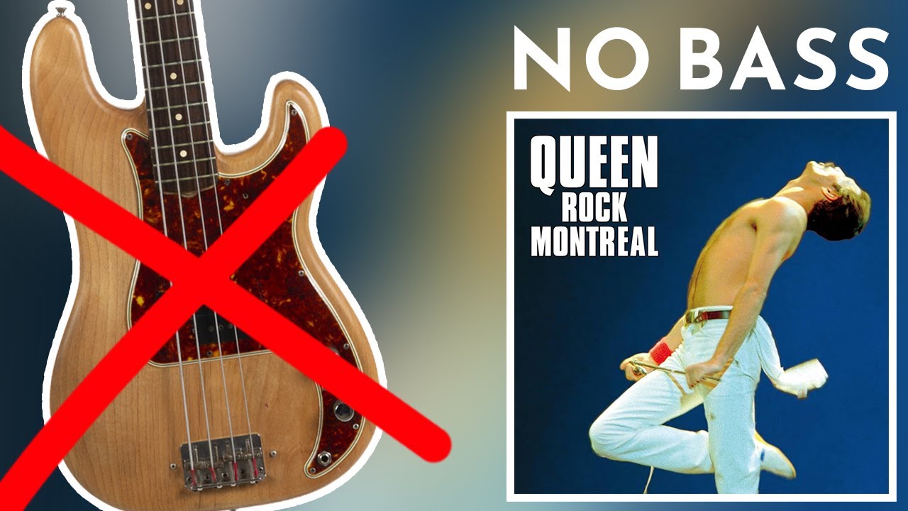 Queen - Somebody To Love for bass player (QUEEN ROCK MONTREAL) (NO BASS ...