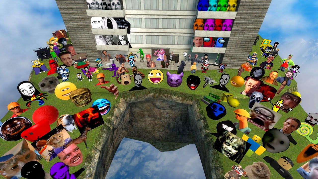 ALL FULL NICO'S NEXTBOT, 2D NEXTBOTS, OBUNGA NETBOT NEW UPDATE In Garry ...