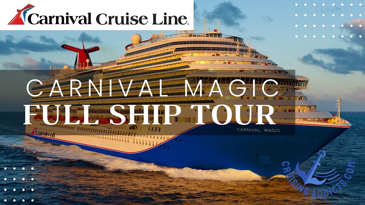 Carnival Magic Cruise Ship Tour | Full Walkthrough and Deck-by-Deck ...