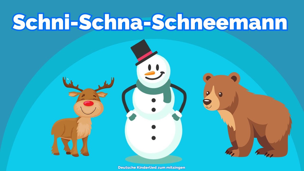 Schni Schna Schneemann ⛄ Kleiner Schneemann reist um die Welt 🌍 ...