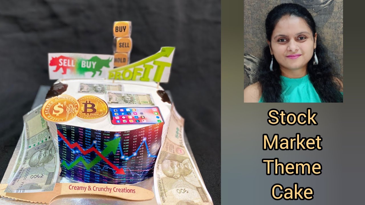 Secret Stock Market Cake Design|Stock Market Theme Cake|Cake Decorating ...