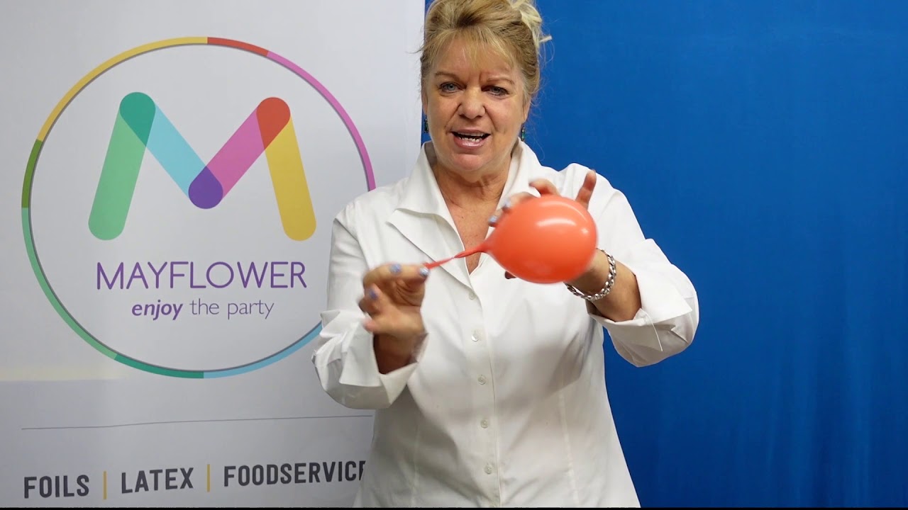 Mayflower Party Balloon Basics - Hand Pumps and Tying Latex Balloons ...