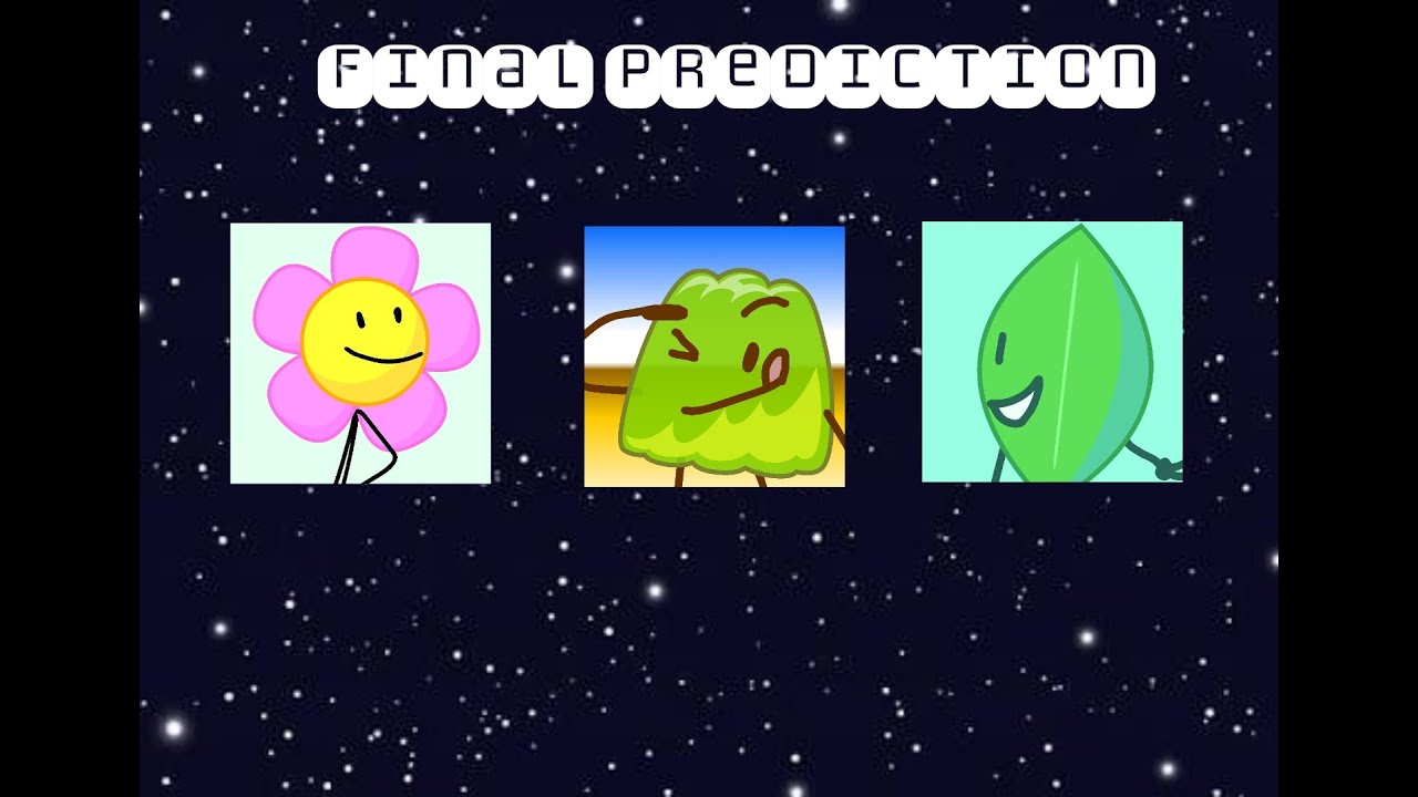 Final BFB prediction (as of BFB 27) - YouTube