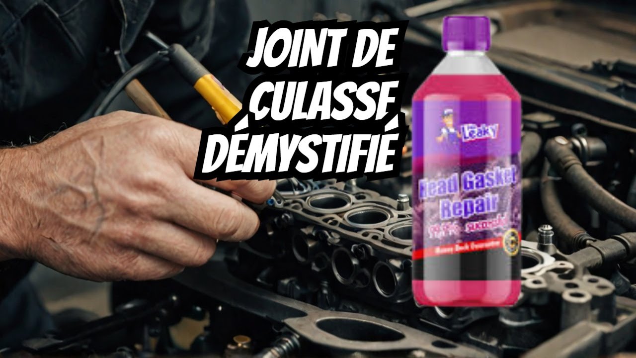 COMMENT REPARER TON JOINT DE CULASSE FACILEMENT - YouTube