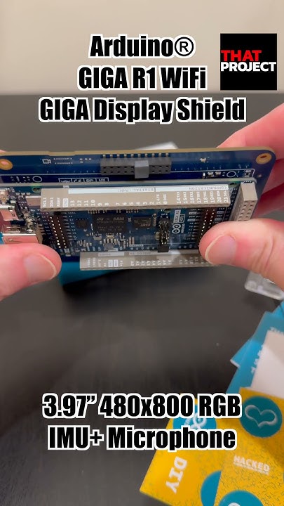 Arduino GIGA Display Bundle, LVGL, SquareLine Studio #Arduino #Giga #display - YouTube