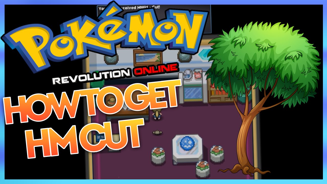 How to Get HM01 CUT Pokemon Revoultion Online - YouTube