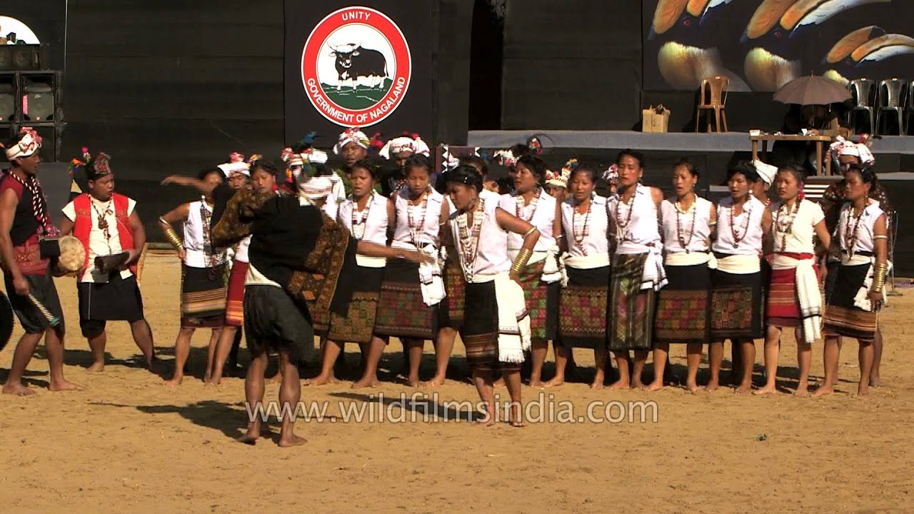 Folk songs and dance of Kuki tribe - YouTube