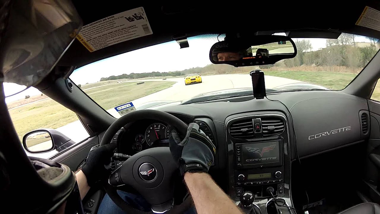 2010 Corvette ZR1 - NASA time trial - Motorsport Ranch - Cresson 3.1 3 ...