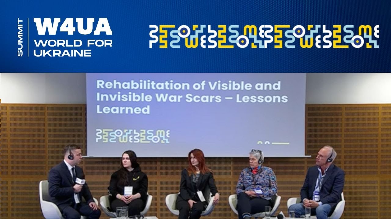 REHABILITATION OF VISIBLE AND INVISIBLE WAR SCARS – LESSONS FROM UKRAINE | W4UA - YouTube