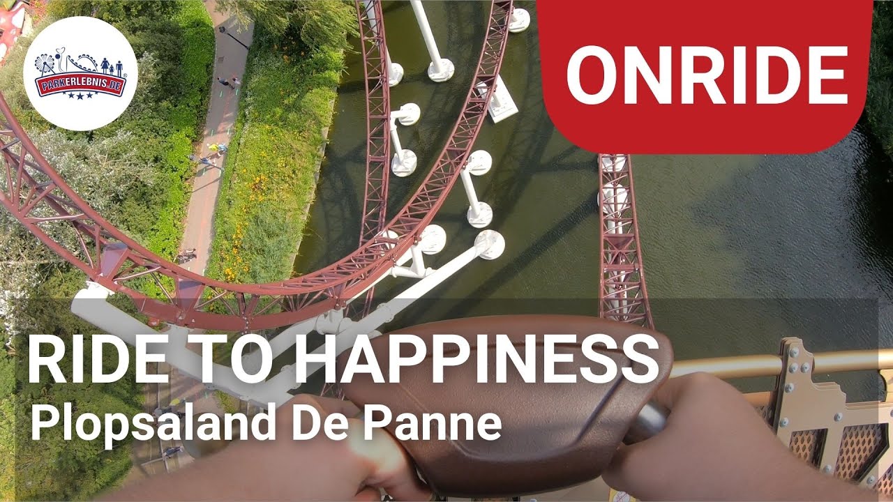 Ride to Happiness - Onride POV (Front Row) - Plopsaland De Panne [NEU 2021] - YouTube