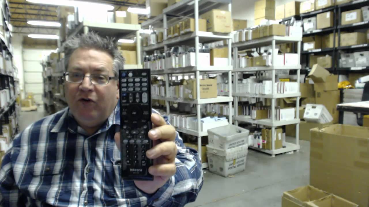 Original Integra Remote Control RC-711M (24140711) For A/V Receiver ...