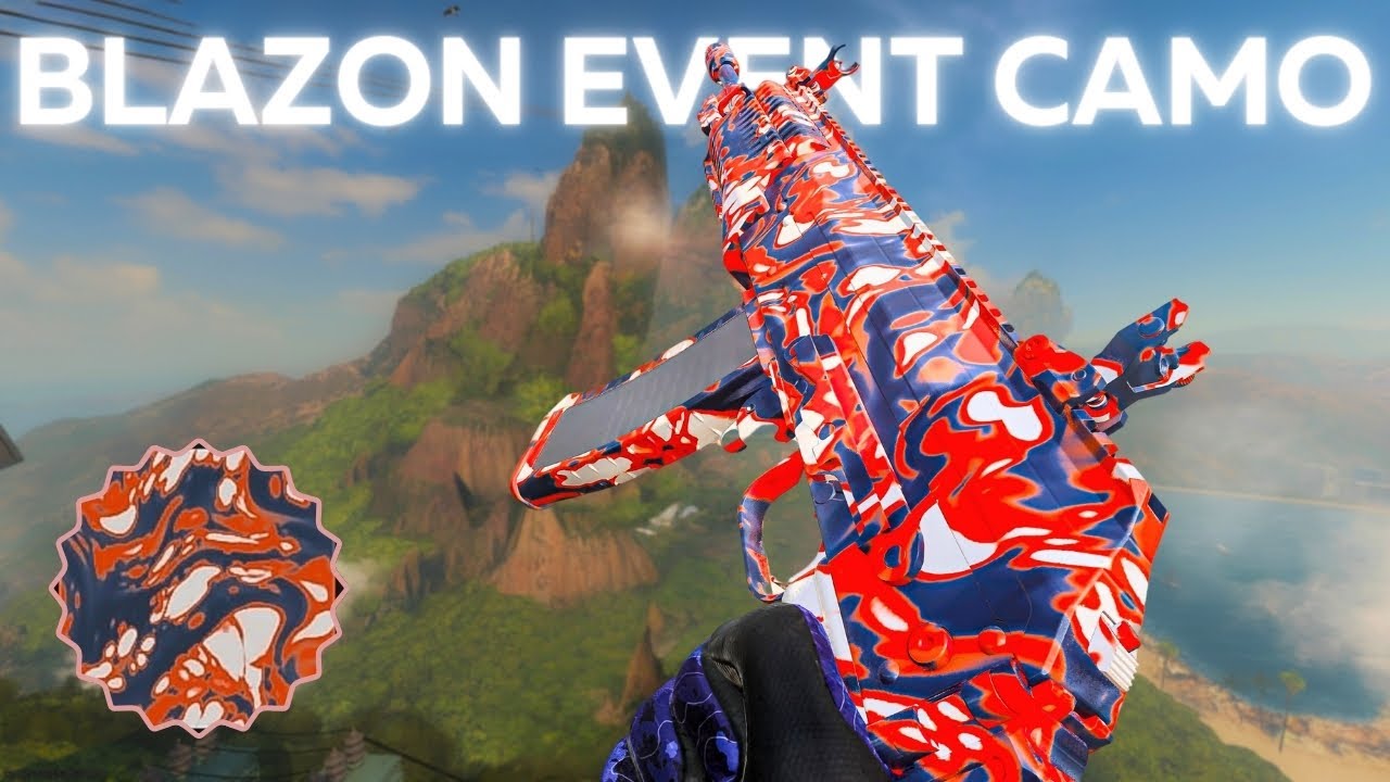 Blaze On With the New Free Blazon Animated Event Camo! | Modern Warfare ...