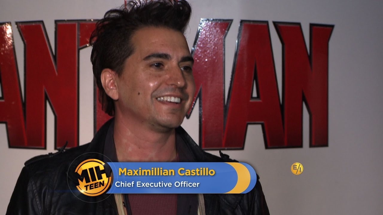 Chief Executive Officer Maximillian Castillo on "Ant-Man" - YouTube