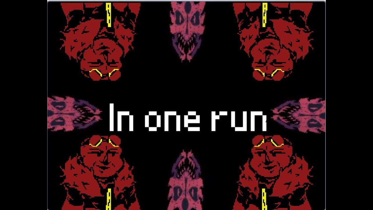 Underfell plan In one run - YouTube