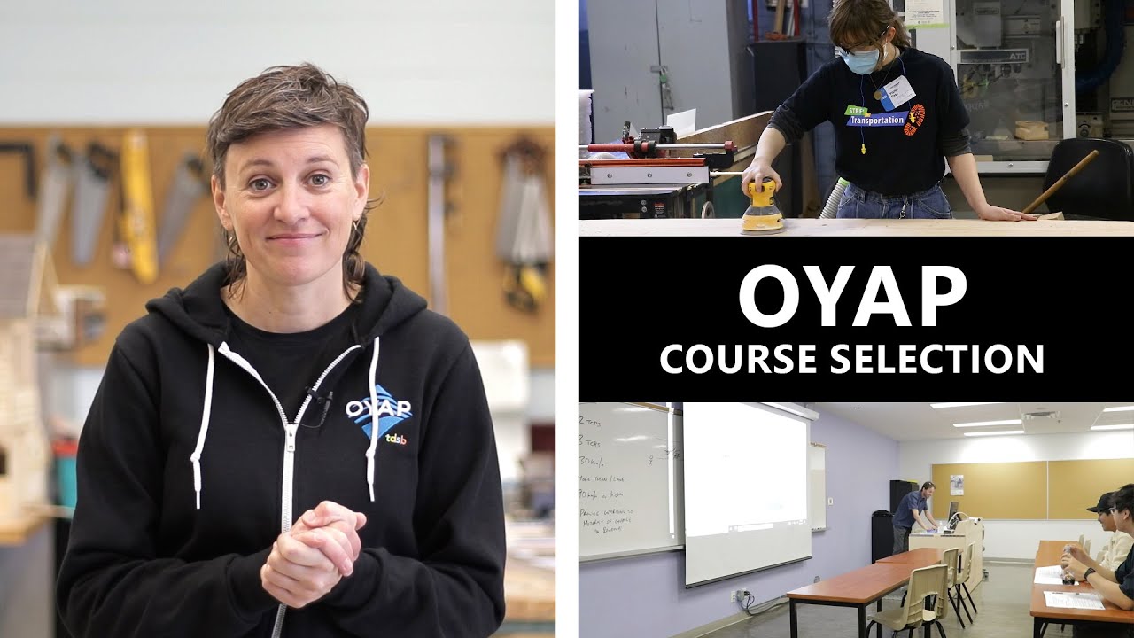 OYAP Course Selection - YouTube