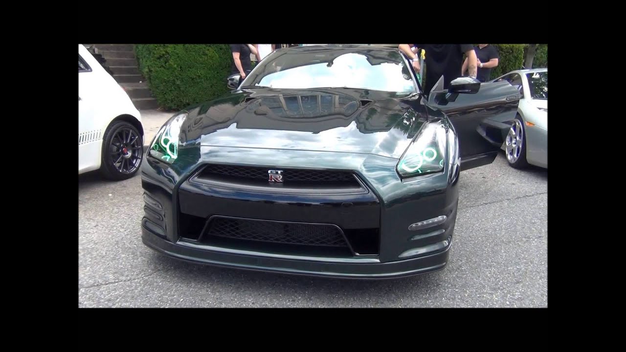 RARE Dark Green Nissan GTR Gold Coast Concours // Bimmerstock 2013 ...