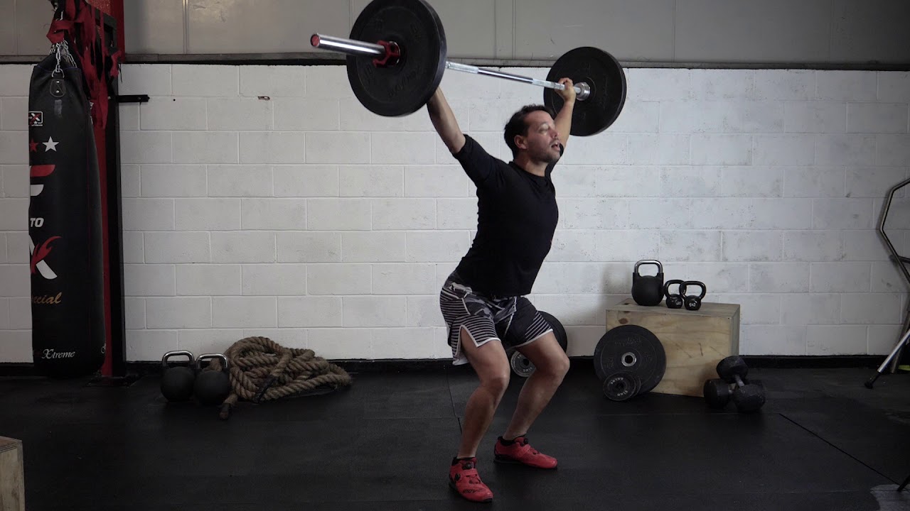 How to do a Barbell Power Snatch - YouTube