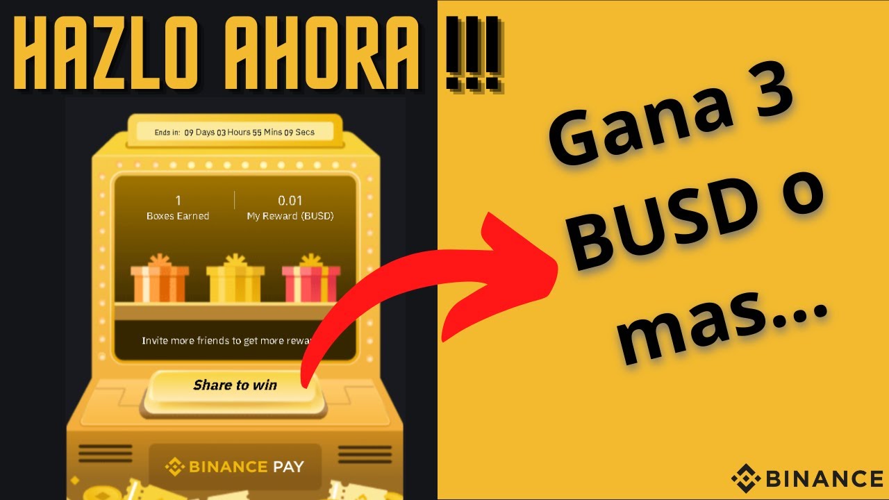 Crypto Box Red Packet Campaign | Gana BUSD gratis en Binance - YouTube